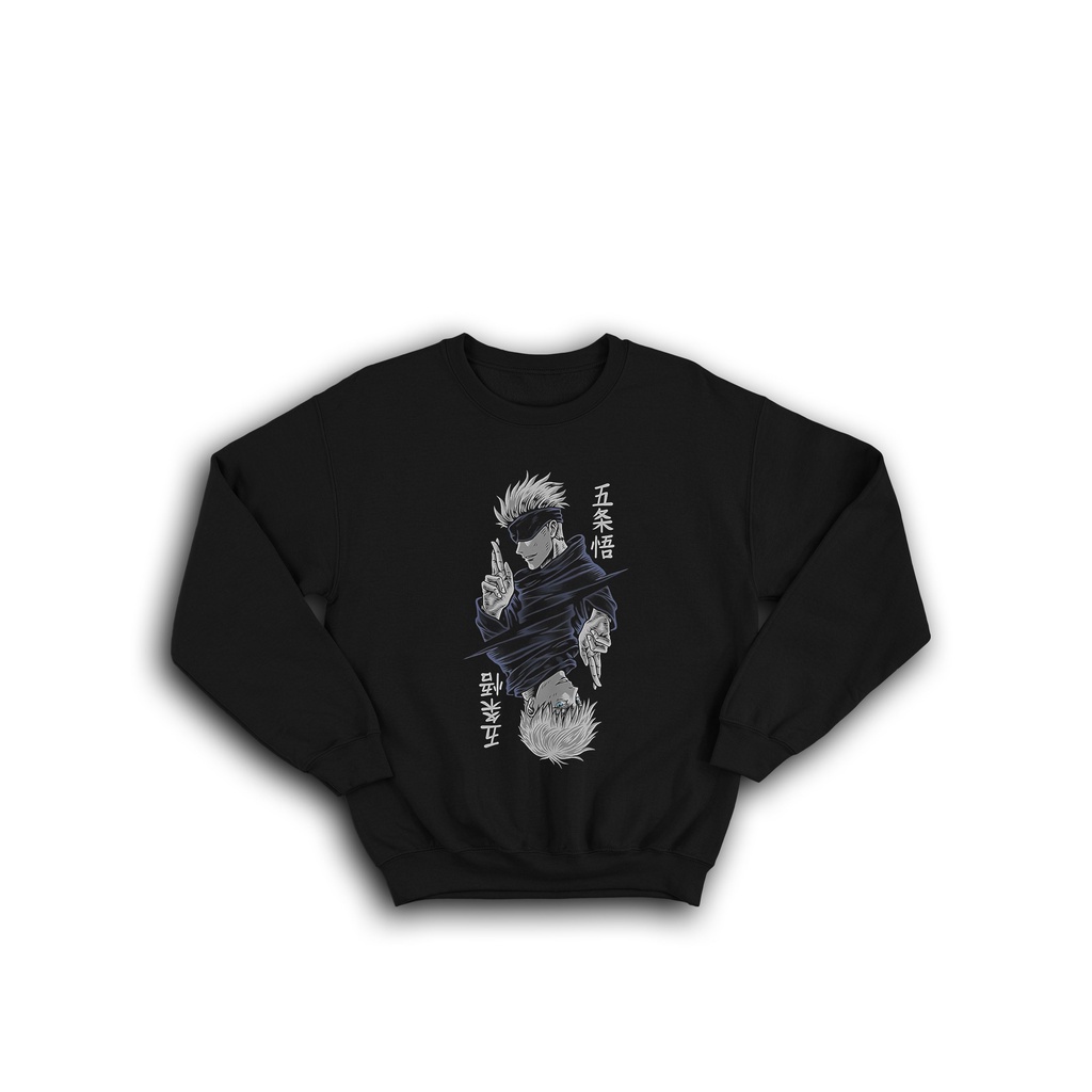 Jual SWEATER SATORU GOJO TWIN SENSEI JUJUTSU KAISEN | Shopee Indonesia