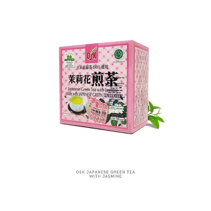 Jual OSK Japanese Green Tea with Jasmine / Teh Hijau Jepang Jasmine Sachet | Shopee Indonesia