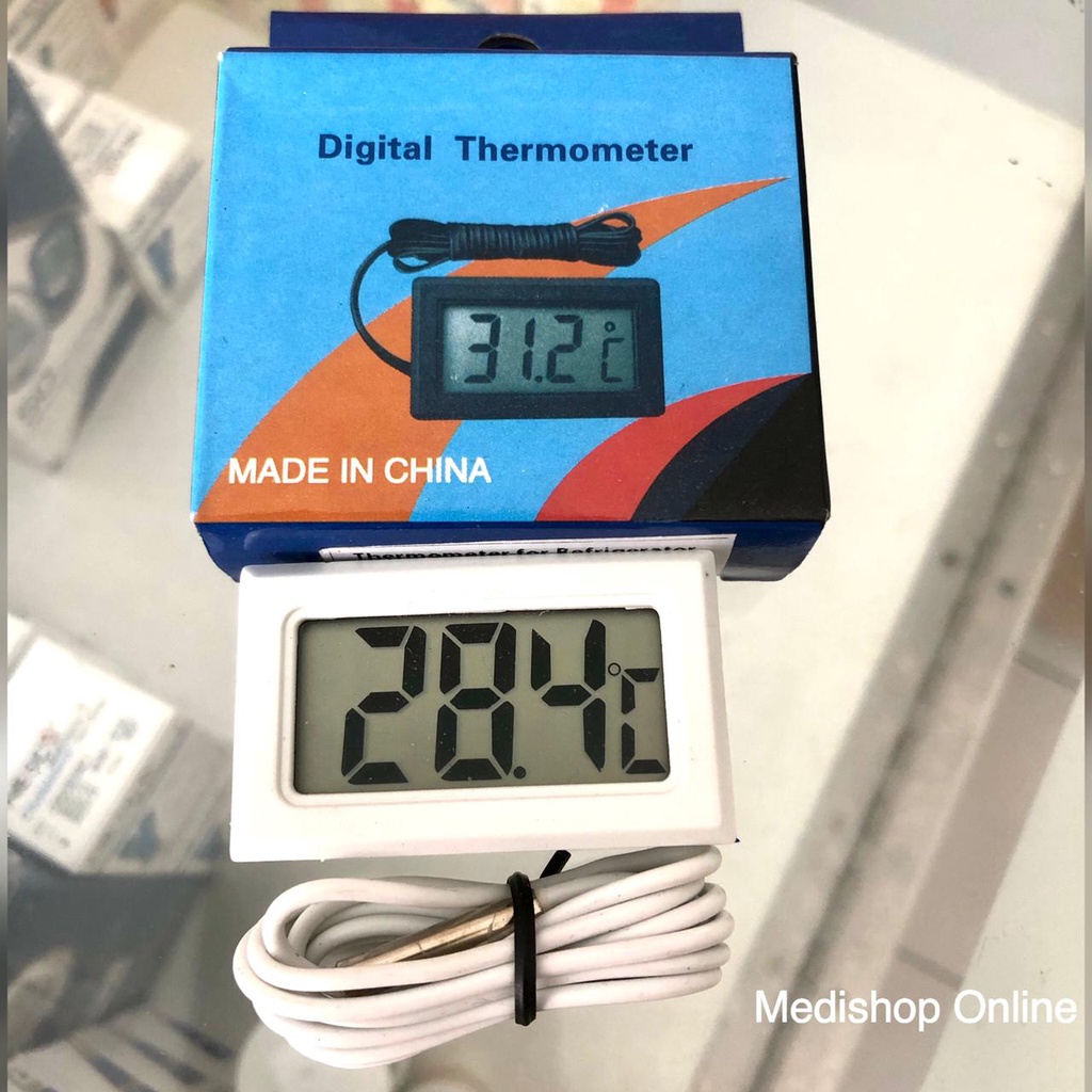 Jual termometer kulkas termometer suhu termometer digital | Shopee ...