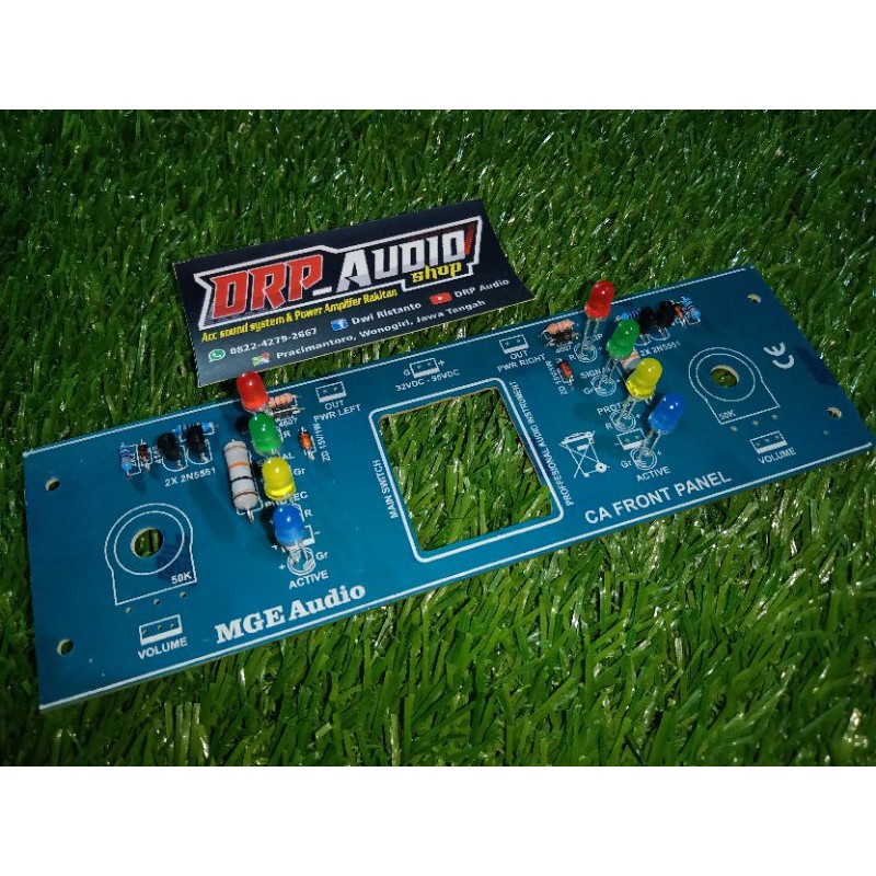 Jual Led indikator power amplifer rakitan panel depan box CA | Shopee ...
