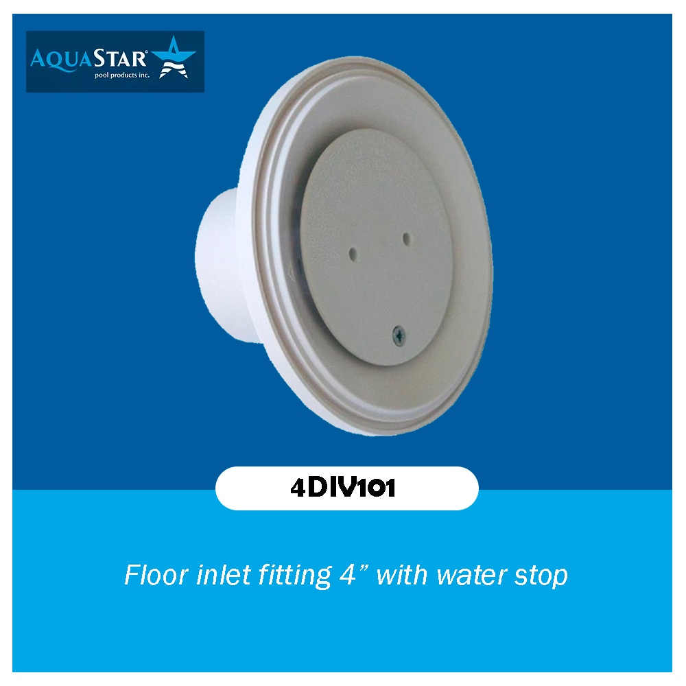 Jual Floor Inlet Kolam Renang 4 Inch Aquastar Made In USA (Putih ...