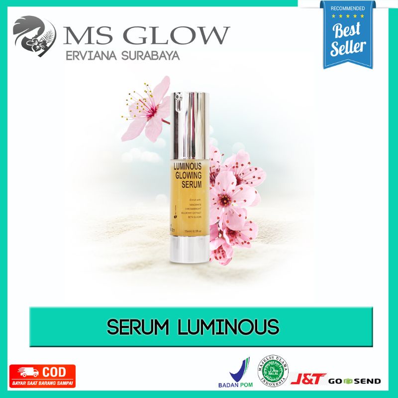 Jual PROMO MS Glow Serum Luminous (Kemasan lama EXP AMAN) | Shopee ...