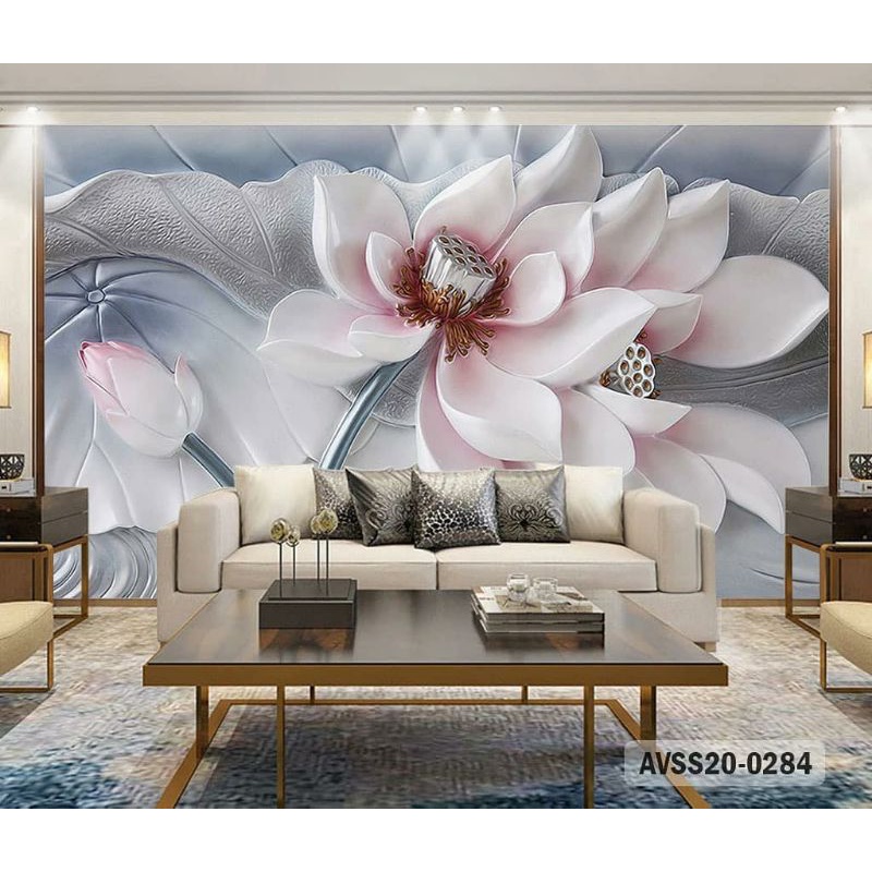 Jual Wallpaper Dinding Bunga Wallpaper Custom Bunga Wallpaper Dinding ...