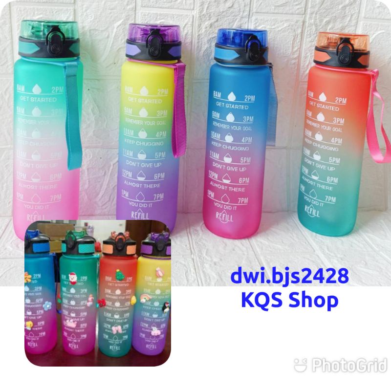Jual Botol Motivasi Tritan 1 Liter | Shopee Indonesia