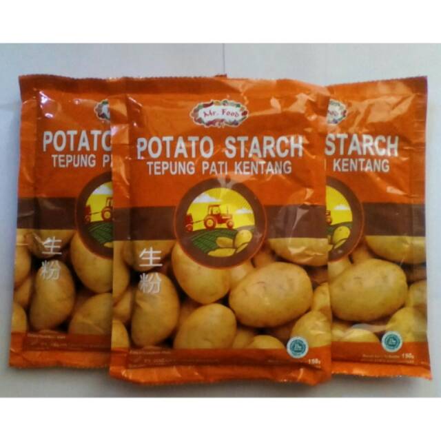 Jual Tepung Pati Kentang Mr Food 150 Gram/ Potato Starch Food Grade ...