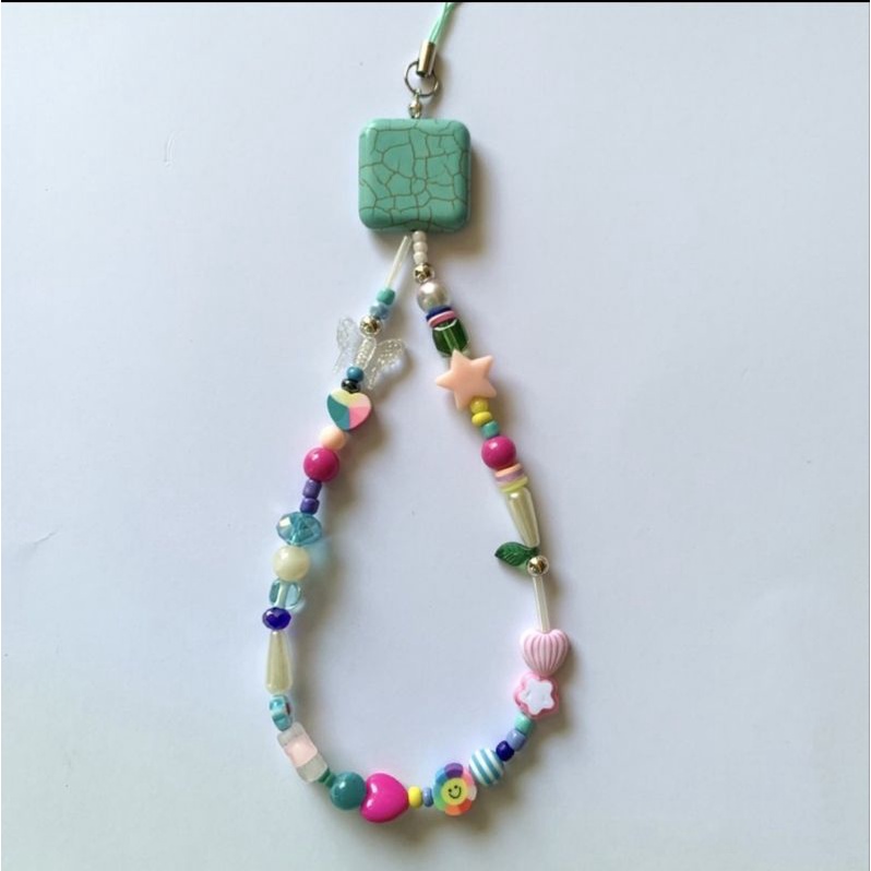 Jual Tali gantungan case/ Casing HP/ handphone/ iphone/ mix beads/ mote ...