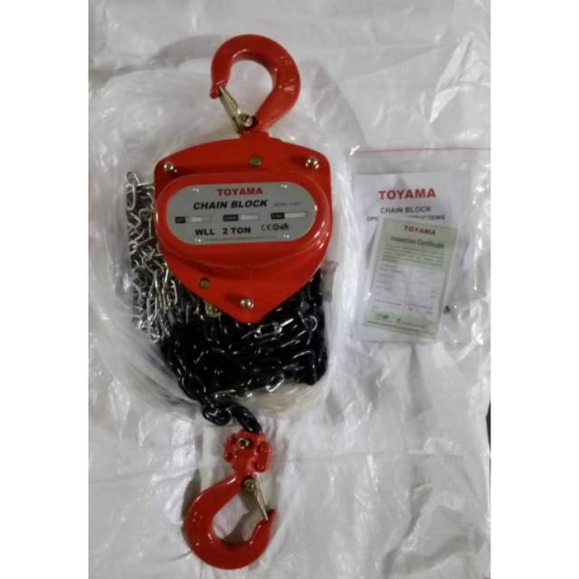 Jual Takel ( TOYAMA manual chain block ) | Shopee Indonesia