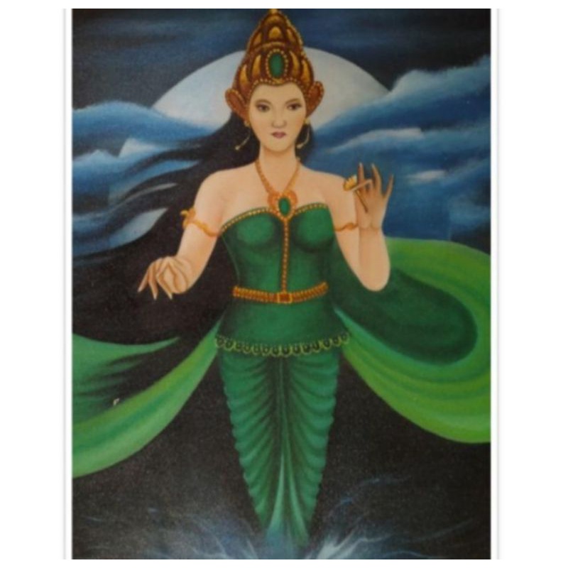 Jual Lukisan Nyi Roro Kidul 60 x 80 cm | Shopee Indonesia