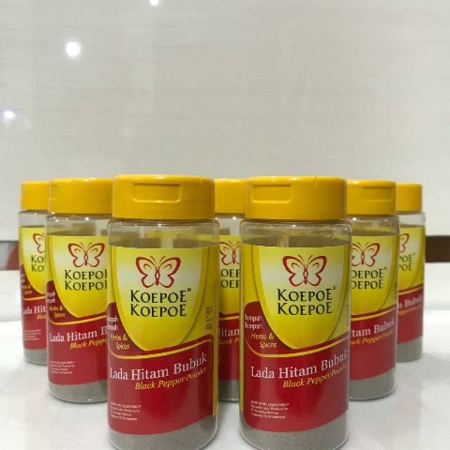 Jual Lada Hitam Bubuk Koepoe Koepoe 83 Gram | Shopee Indonesia