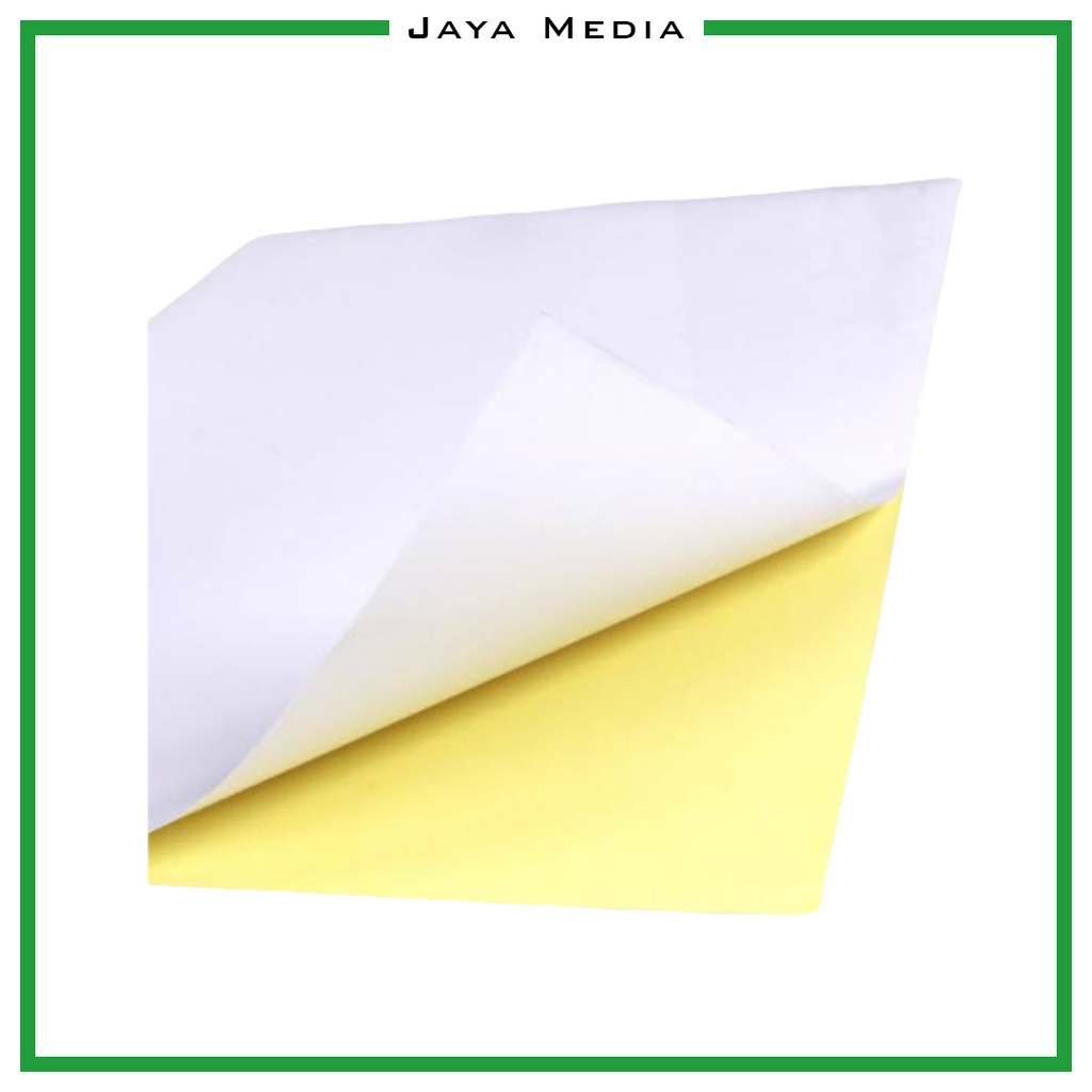 Jual Stiker Bontag HVS Doff Folio A4 70 x 108 | Shopee Indonesia