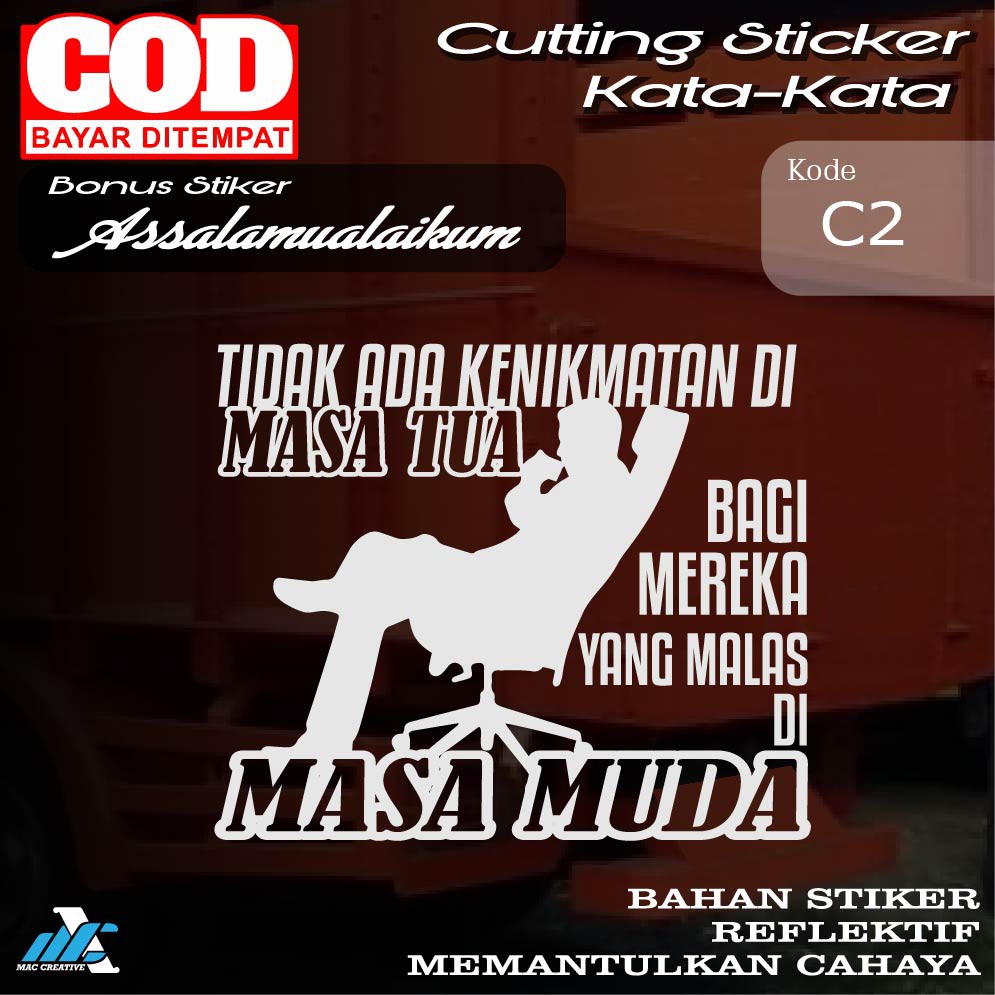 Jual CUTTING STICKER MOBIL STIKER TRUK BUS PICKUP - STIKER KACA TRUK ...