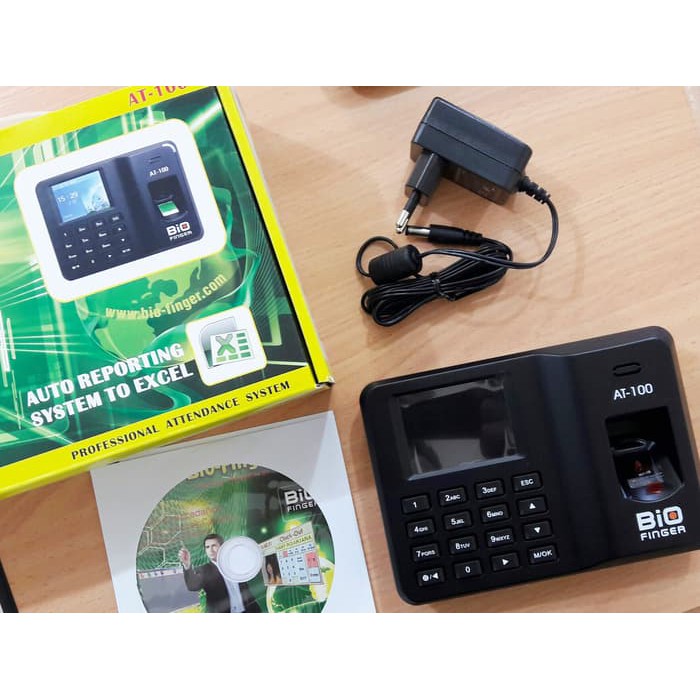 Jual BIO FINGER AT - 100 Fingerprint Absensi Sidik Jari | Shopee Indonesia