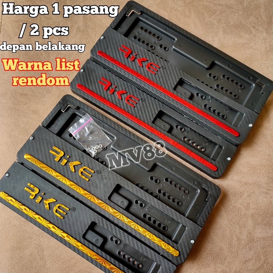 Jual Dudukan Bingkai Plat Nomor Plat Nomer Motor Bingkai Pelat Nomor ...