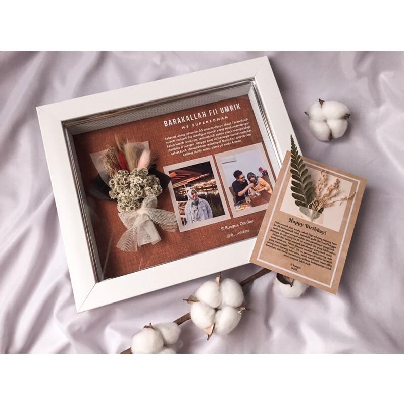 Jual Rustic frame lay out tipe dan bunga tipe A | Shopee Indonesia