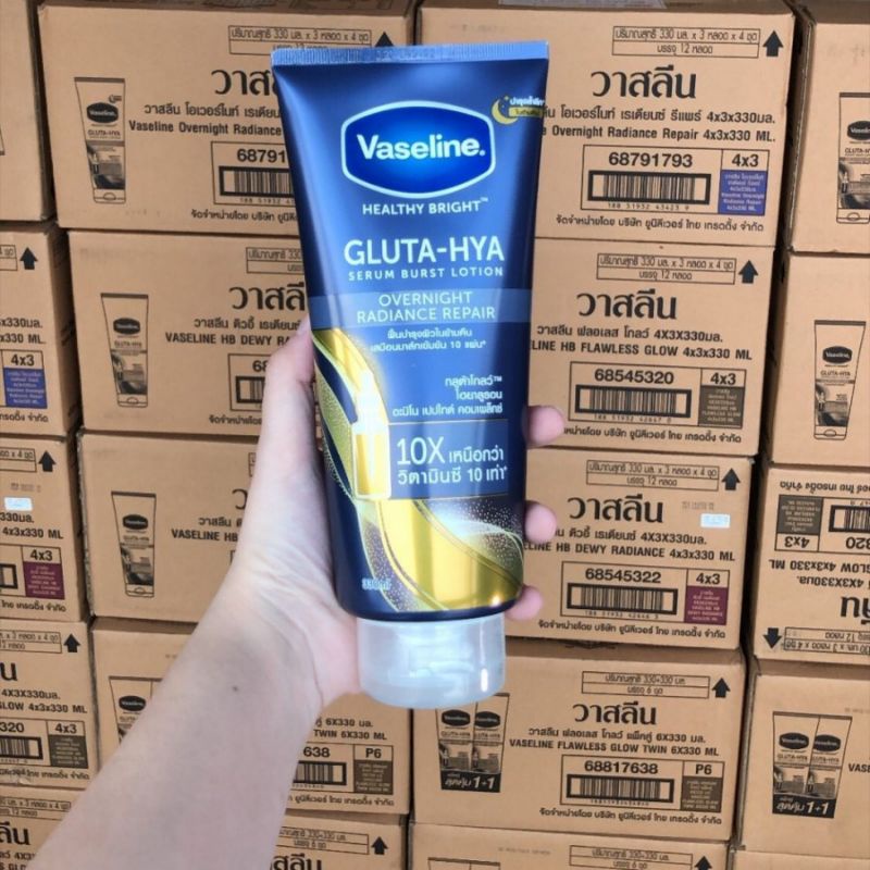 Jual [READY] VASELINE GLUTA-HYA SERUM LOTION ORIGINAL THAILAND - VASLINE HYA THAI | Shopee Indonesia