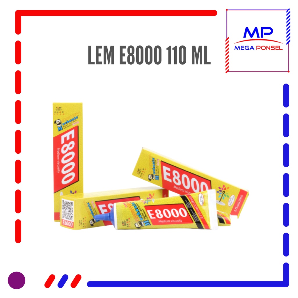 Jual Lem Touchscreen E8000 Isi 110 ML - Mega Ponsel Bandung | Shopee Indonesia