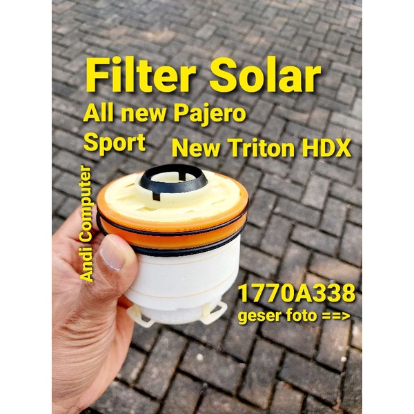 Jual Fuel Filter Solar Mobil All New Pajero Sport Triton HDX | Shopee ...