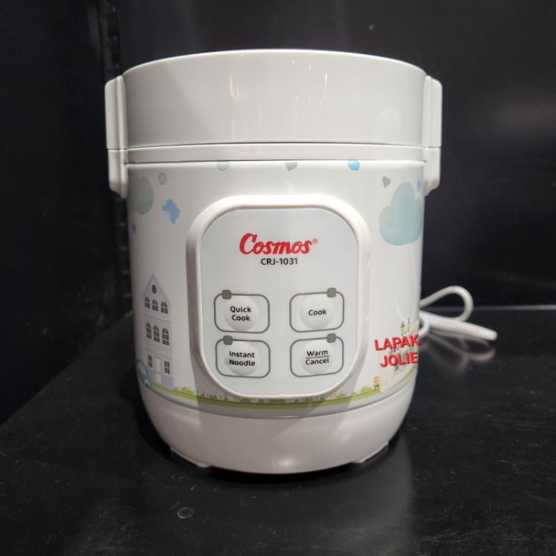 Jual cosmos mini rice cooker CRJ1031digital mini 4in1 0,3L | Shopee ...