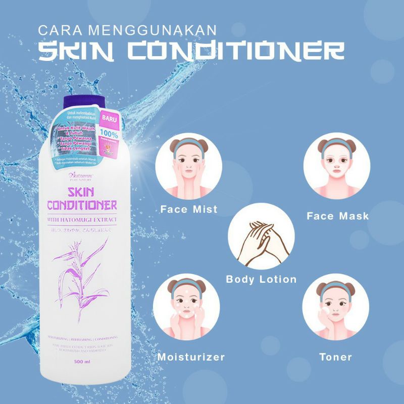 Jual ⭐VIO⭐AUTUMN SKIN CONDITIONER WITH HOTOMUGI EXTRACT 500ML Free ...