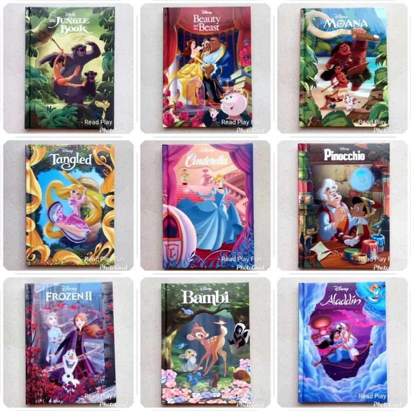 Jual DISNEY MAGIC READERS Story Book with animated lenticular on front ...