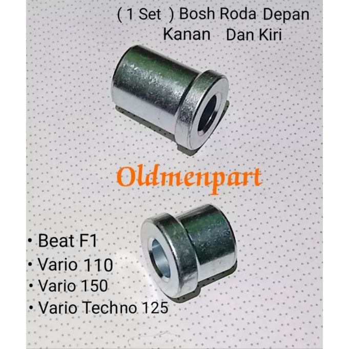 Jual ( 1Set ) Bosh Roda Depan Kanan Kiri Vario Beat Scoopy F1- Donat ...