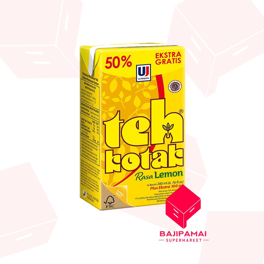 Jual TEH KOTAK RASA LEMON 300ML | Shopee Indonesia