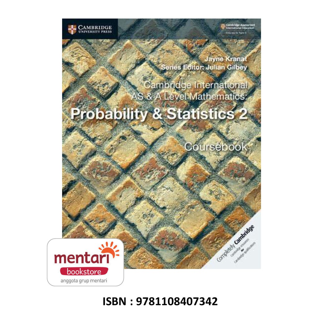 Jual Cambridge International As/A Level Mathematics : Probabilty and ...