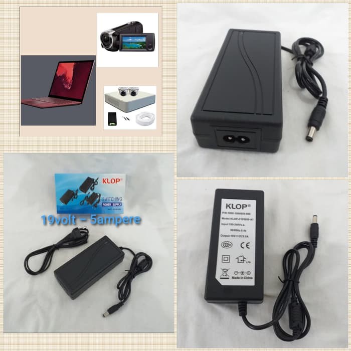 Jual Adaptor 19v 5A Switching Power Supply Trafo 19 volt 5 ampere KLOP | Shopee Indonesia