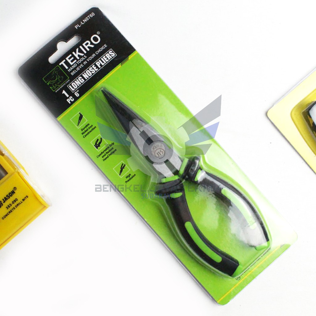 Jual TEKIRO Tang Lancip 6" & 8"/ Tang cucut 6 Inch / Tang Long Node ...