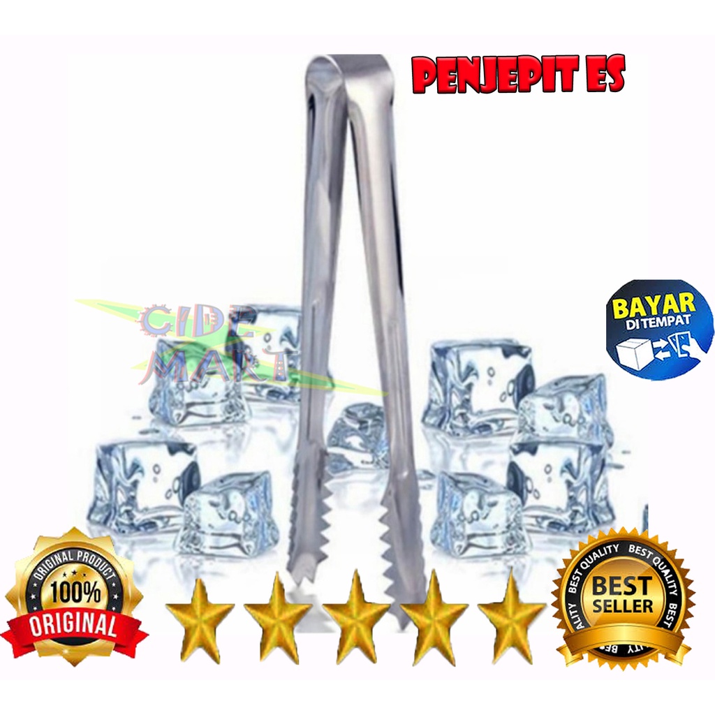 Jual Penjepit Capitan Jepitan Roti Es Batu Makanan Gorengan BBQ ...