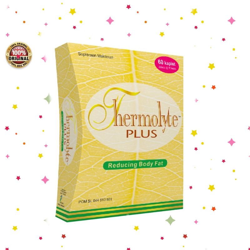Jual Thermolyte Plus 60 Kaplet / Obesitas / Menurunkan Berat Badan ...