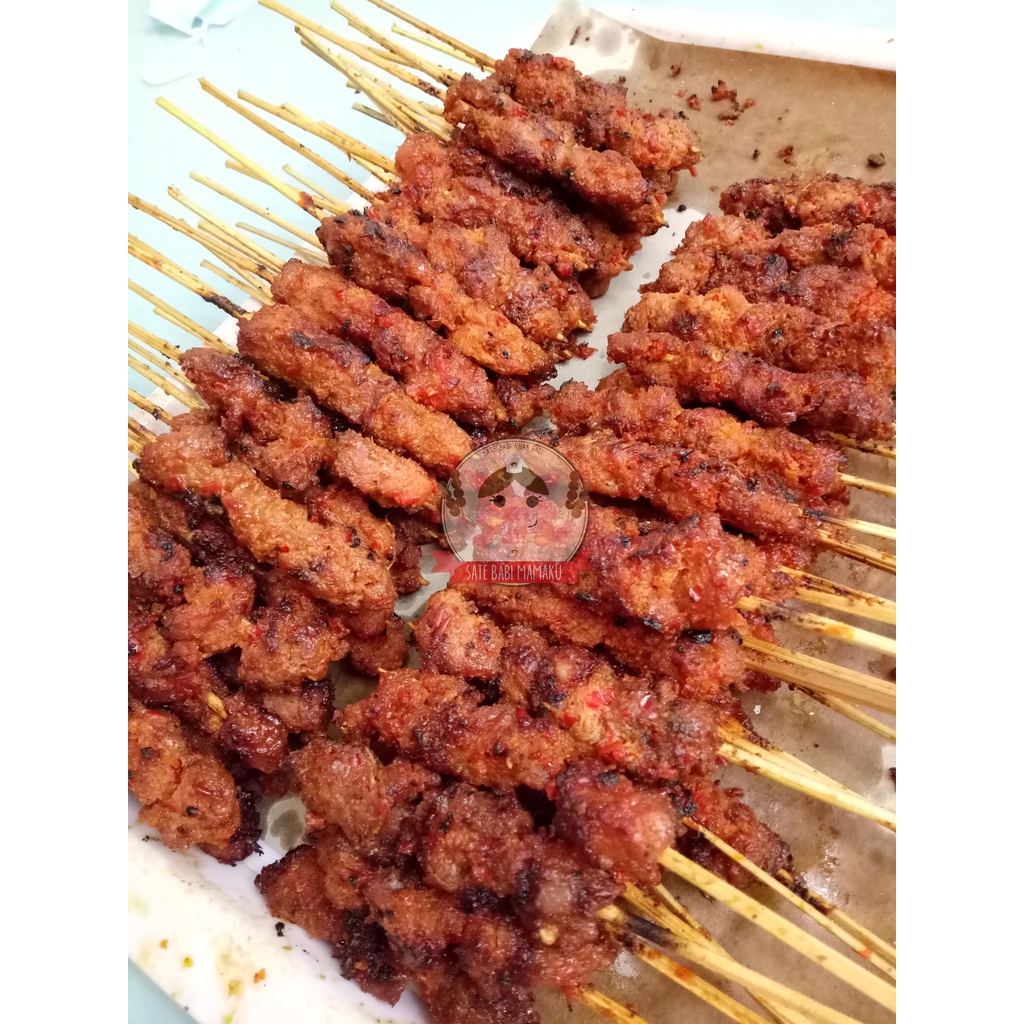 Jual Sate Babi Bali Full Daging Frozen (10 tsk) | Shopee Indonesia