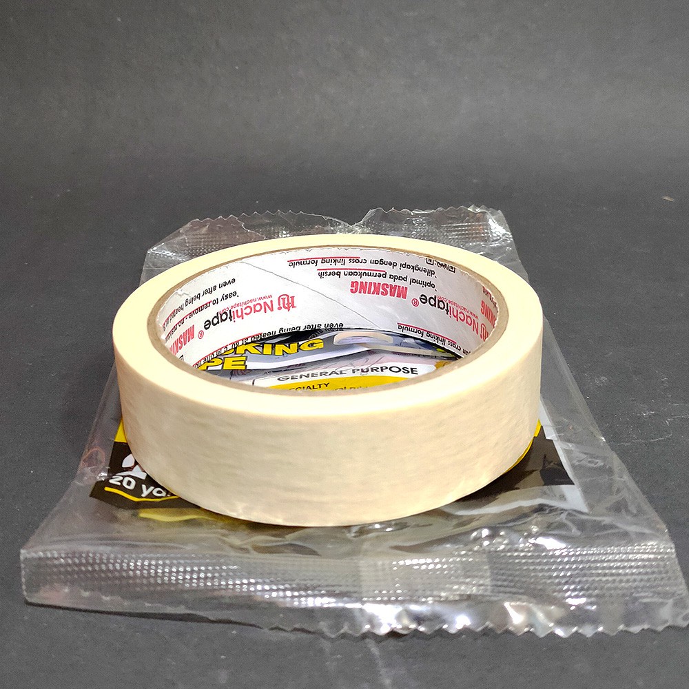Jual Lakban kertas masking tape Nachi 1 inch (24 mm x 20 yards ...