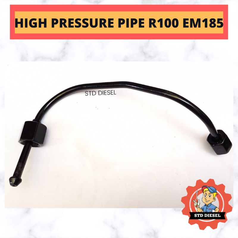 Jual SLANG HPP HIGH PRESSURE PIPE R100 EM185 MESIN DIESEL ENGINE 10 HP ...