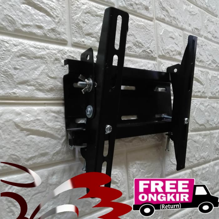 Jual Bracket TV Led 32 sampai 43 inch Fleksibel up & down | Shopee ...