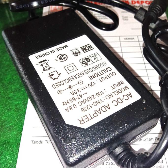 Jual Adaptor 12V 3A Psu Power Supply 12 Volt 3 Ampere Switching ...