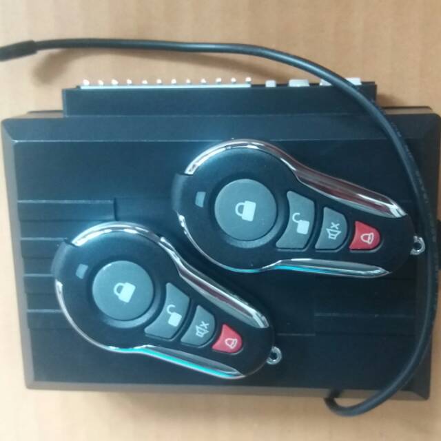 Jual Paket alarm mobil 5 pintu:remote model universal plus central lock ...