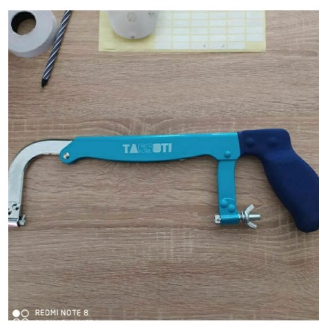 Jual Gergaji Besi TASSOTI 12" Hacksaw Frame Gagang Gegaji Besi Tassoti ...