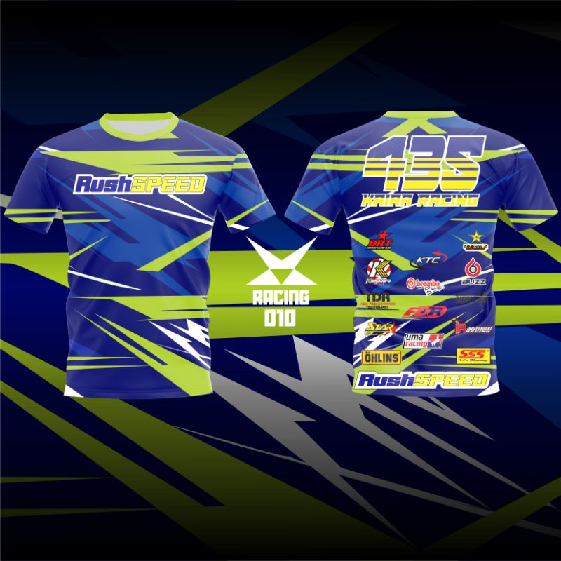 Jual BAJU KAOS JERSEY RACING KRIRA 10 CUSTOM NAMA TEAM CLUB MOTOR DRAG ...