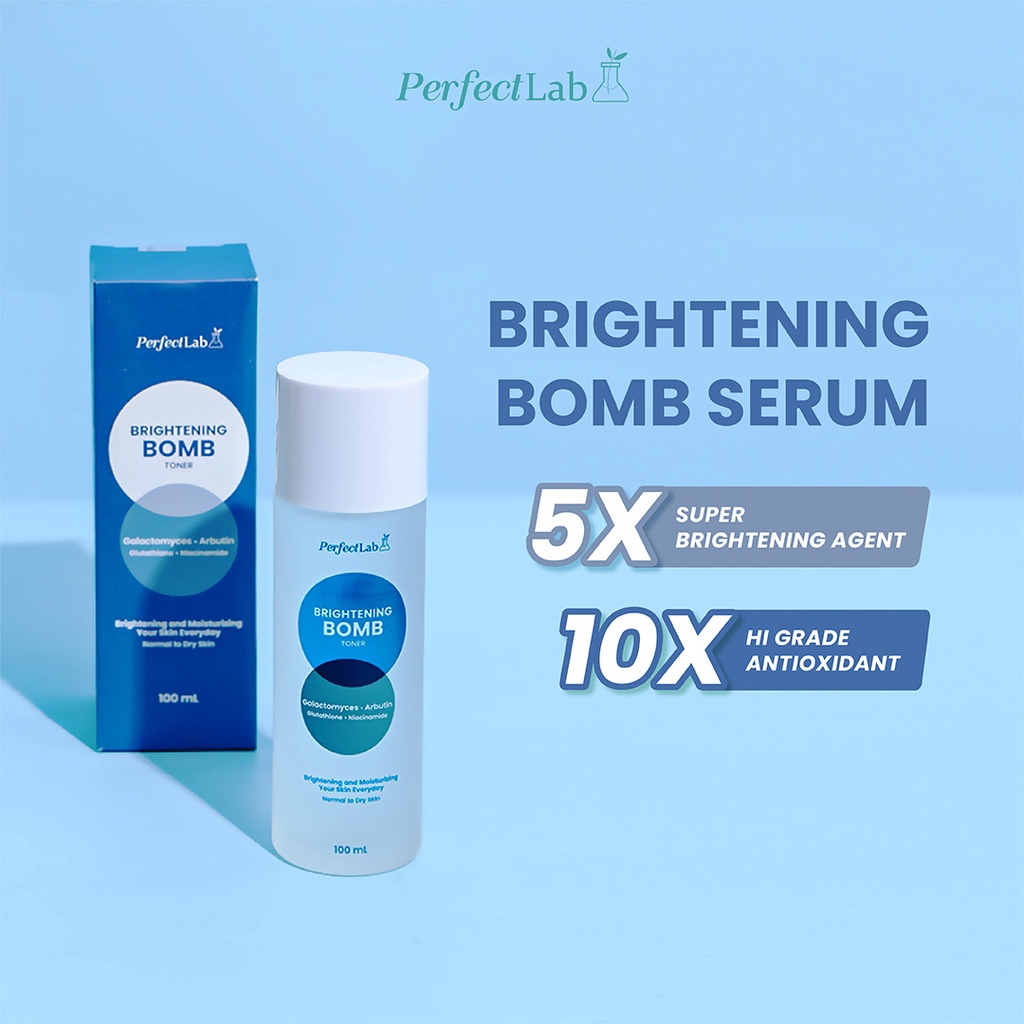 Jual Perfect Lab Brightening Bomb Toner 100 ml (hidrasi kulit kering ...