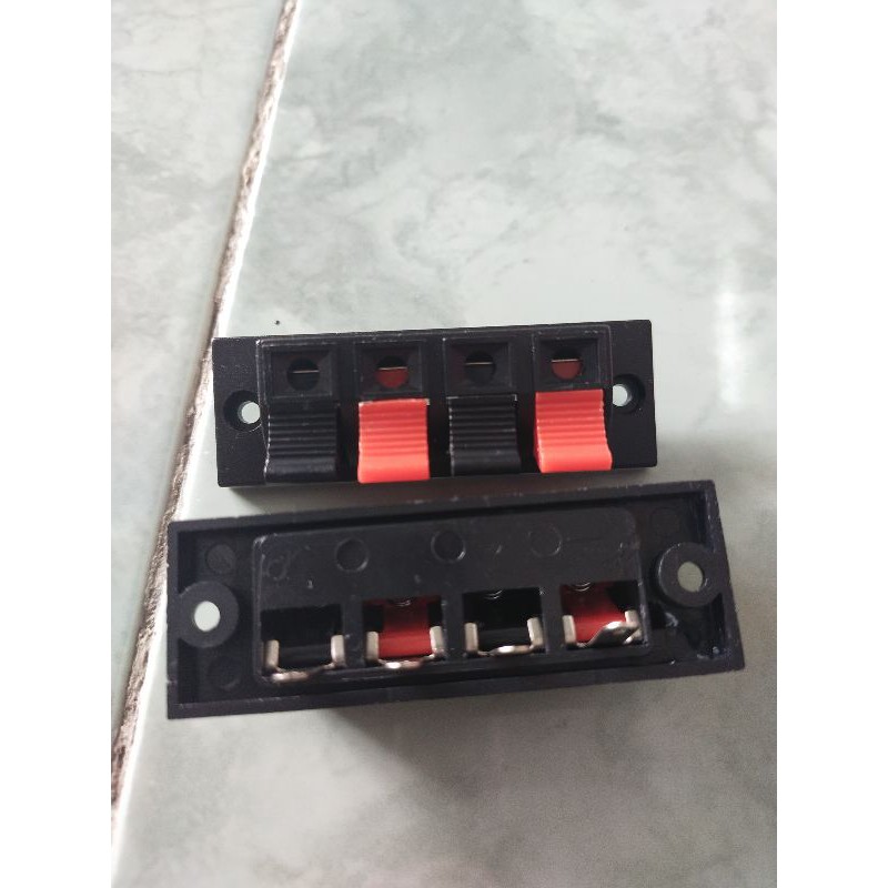 Jual terminal ampli jepit 4 pin#besar | Shopee Indonesia