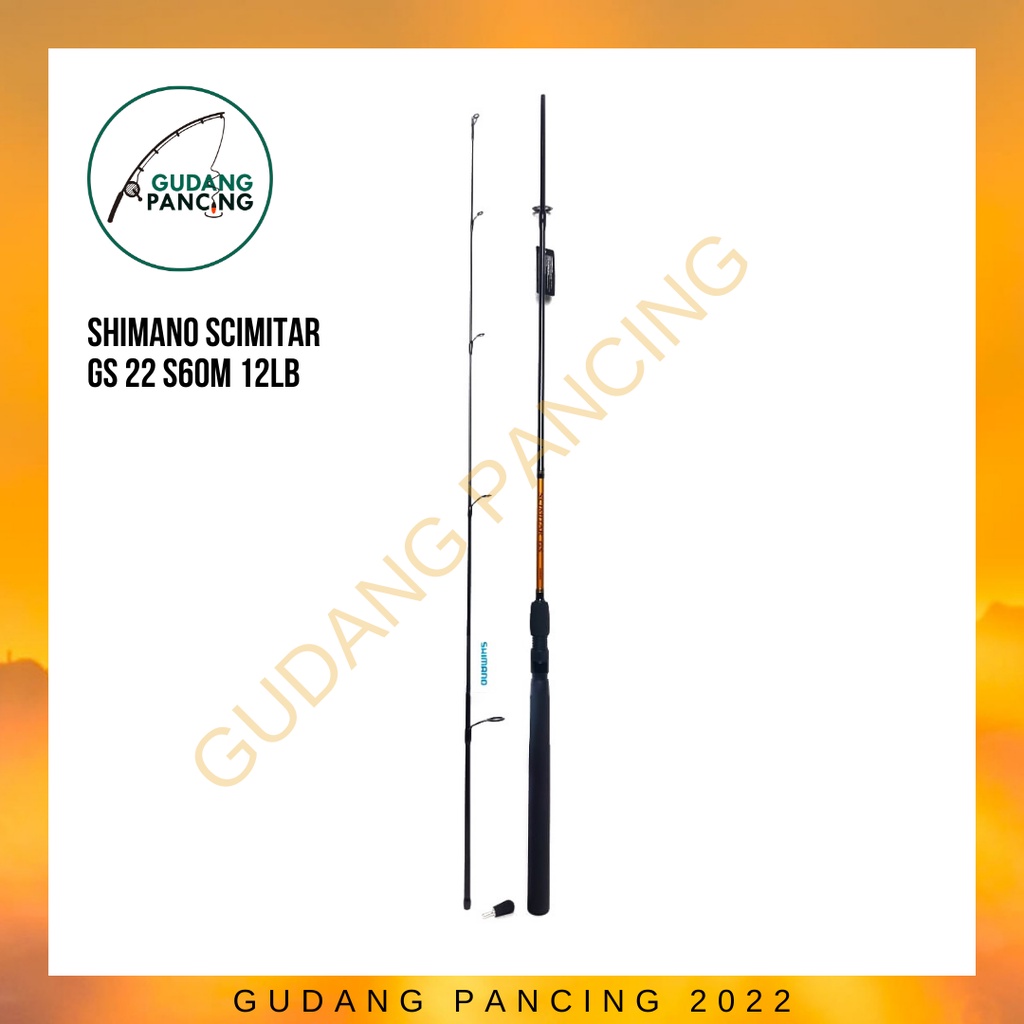 Jual Rod /Joran Shimano Scimitar GS 22 S60M 12LB | Shopee Indonesia