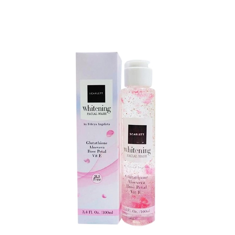 Jual Scarlett Brightening Facial Wash 100 mL | Shopee Indonesia
