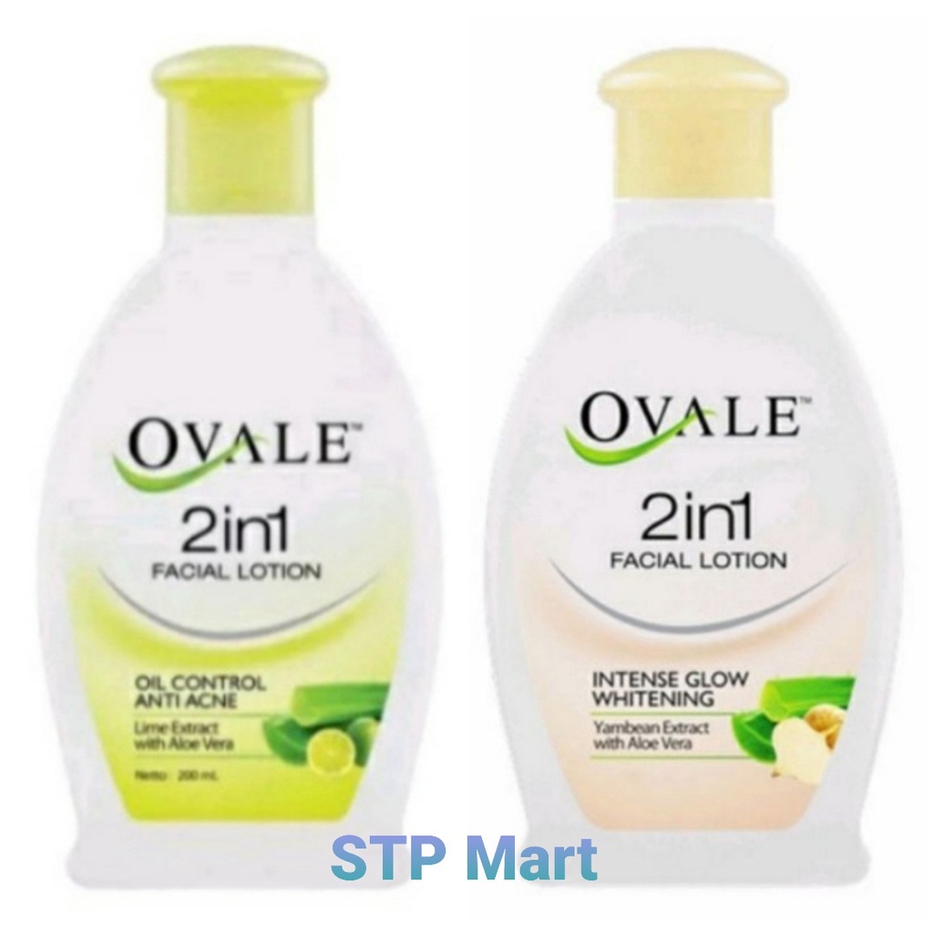 Jual OVALE FACIAL LOTION 2 IN 1 100% ORIGINAL 200ML | Shopee Indonesia