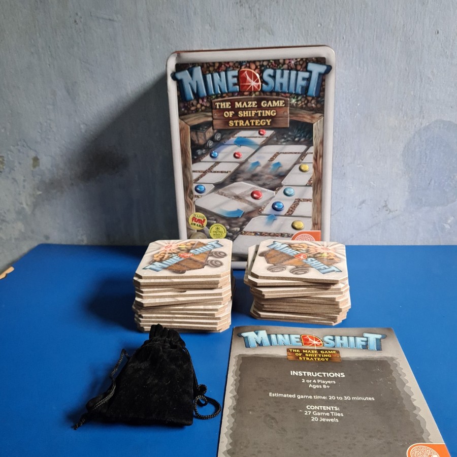 Jual Board Game - Mine Shift The Maze Game of Shifting Strategy by ...