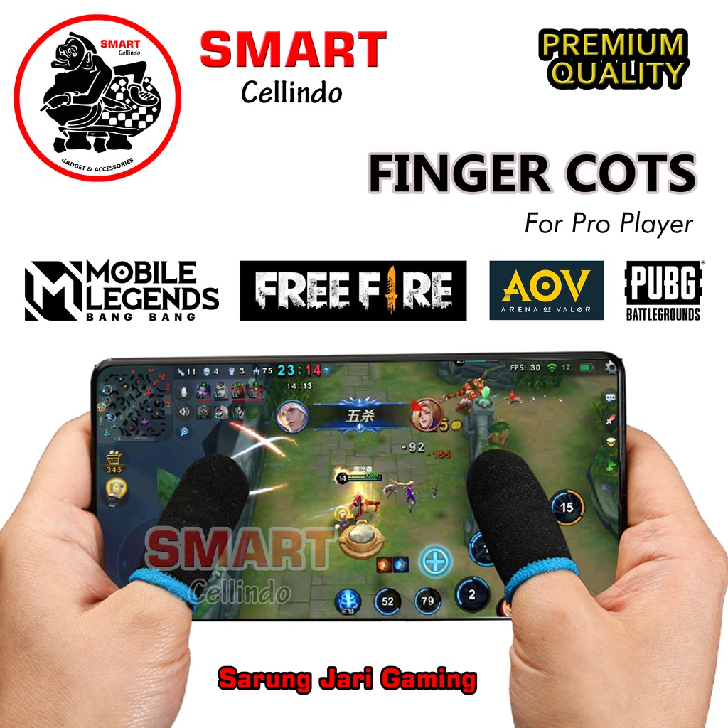 Jual Sarung Jari Jempol For Gaming Mobile Legends, FireFire, PUBG, AOV, dll | Shopee Indonesia