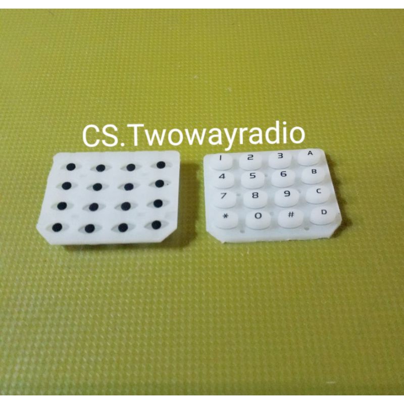 Jual Keypad HT Alinco DJA10 DJW10 DJW35 - Kipet tombol karet W10 A10 ...