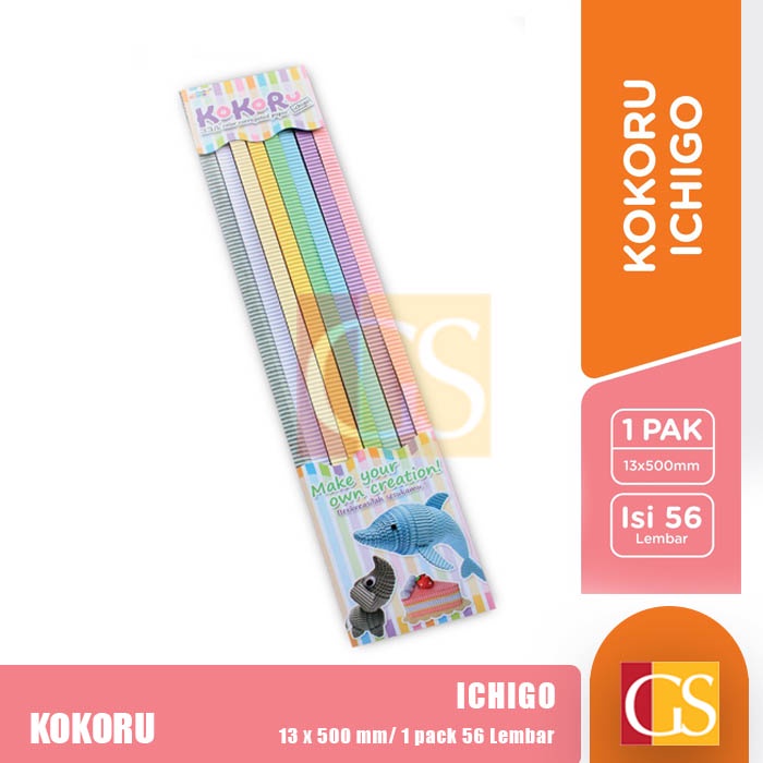 Jual Kokoru / Kertas Bergelombang / Corrugated Paper Ichigo Panjang 1.3 ...