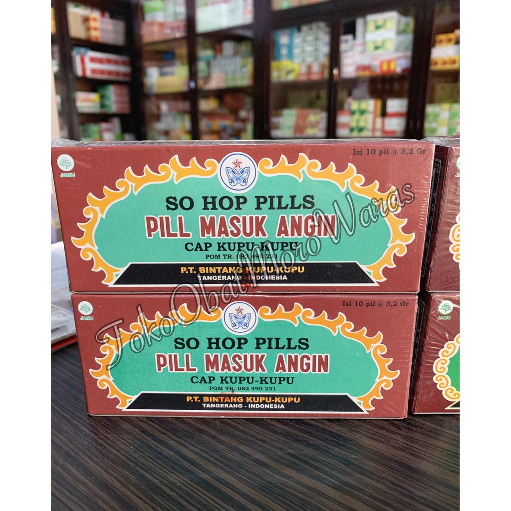 Jual So Hup Yuen Cap Kupu-Kupu So Hop Pills Cap Kupu - kupu Obat demam ...