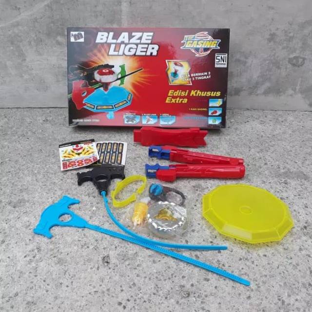 Jual Mainan Gasing Arena Tor Blade Edukasi - Set Gangsing Anak Edukatif ...